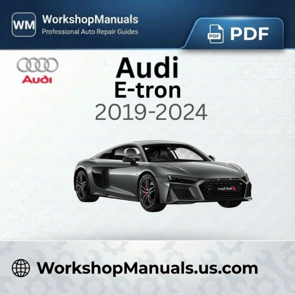 Audi E-tron 2019-2024 Workshop Repair Manual PDF